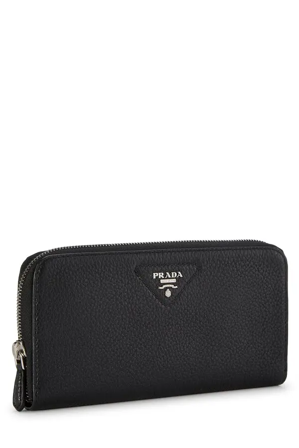 Prada Vitello Daino Continental Wallet