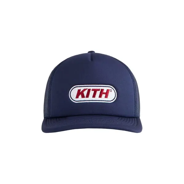 Kith Poly Foam Nolan Trucker Cap - Black