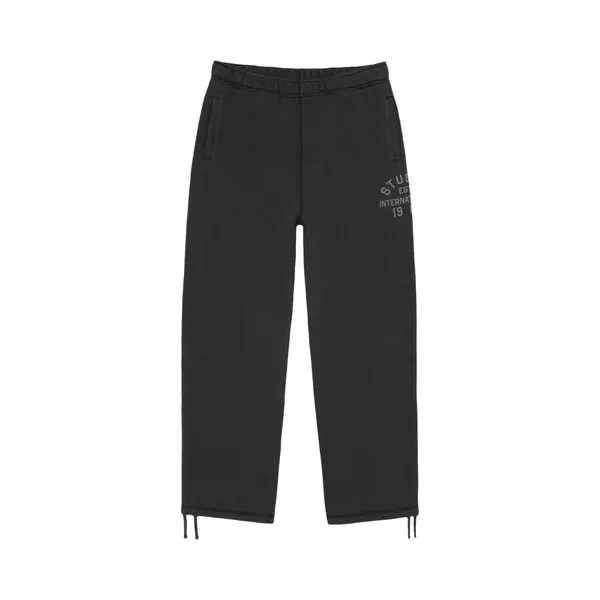 StÜssy Established Fleece Pant - Black