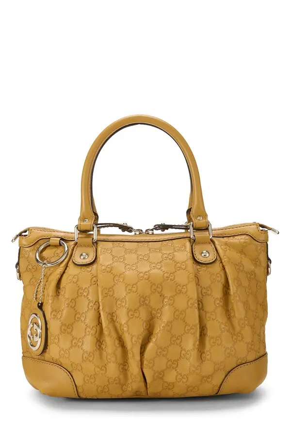 Gucci Guccissima Sukey Zip Handbag