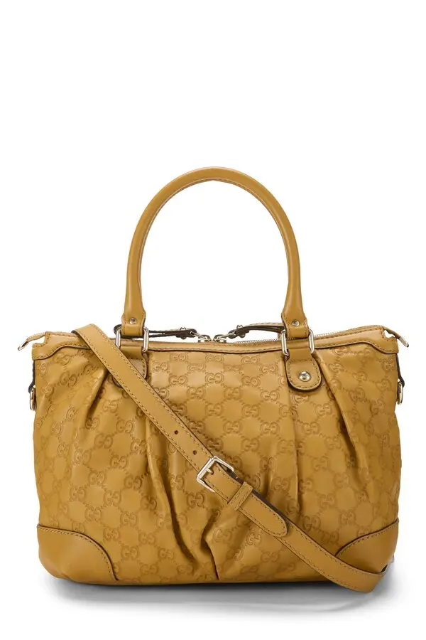Gucci Guccissima Sukey Zip Handbag