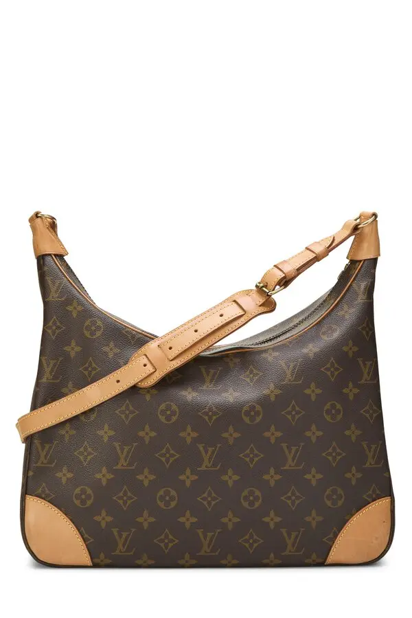 LOUIS VUITTON Monogram Canvas Boulogne 35 Shoulder Bag
