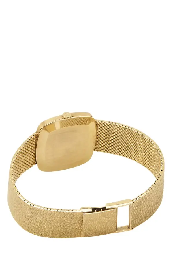 Rolex Dial Cellini Cushion Watch - Gold