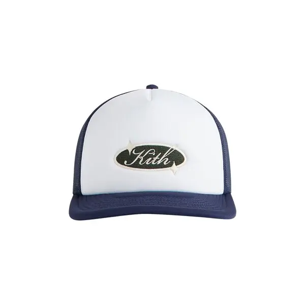 Kith Poly Foam Nolan Trucker Hat - Black