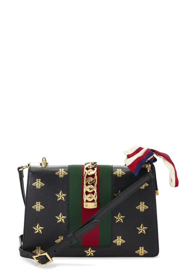 Gucci Leather Sylvie Chain Bag