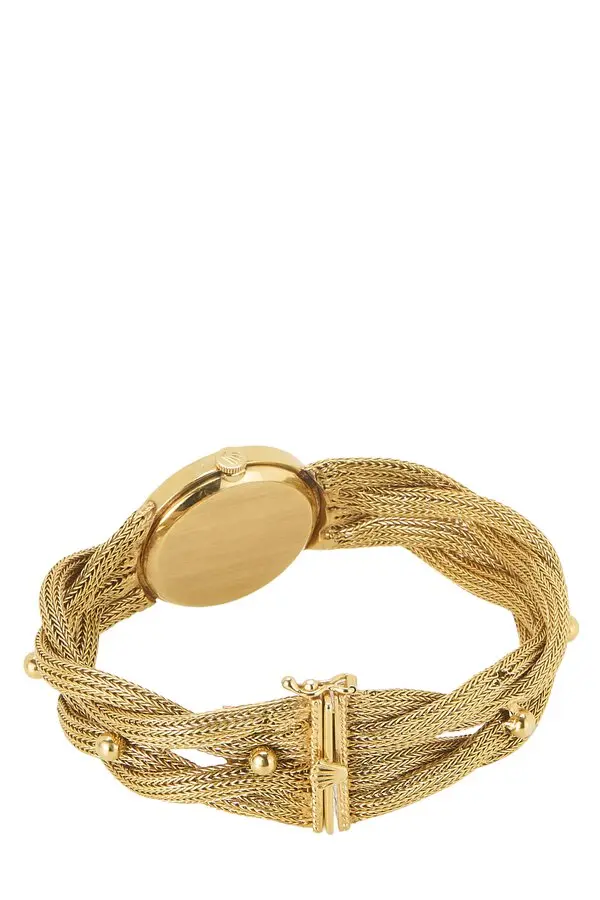 Rolex Cellini Braided Bracelet Watch - Gold