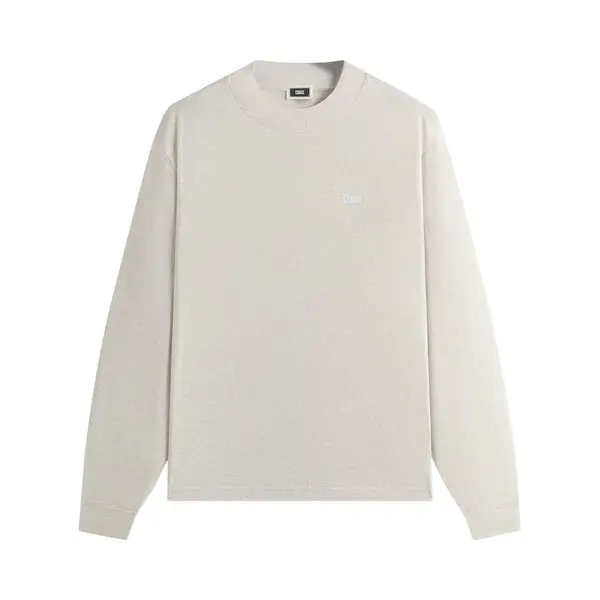Kith Long-sleeve Mock Neck Lax Tee - White