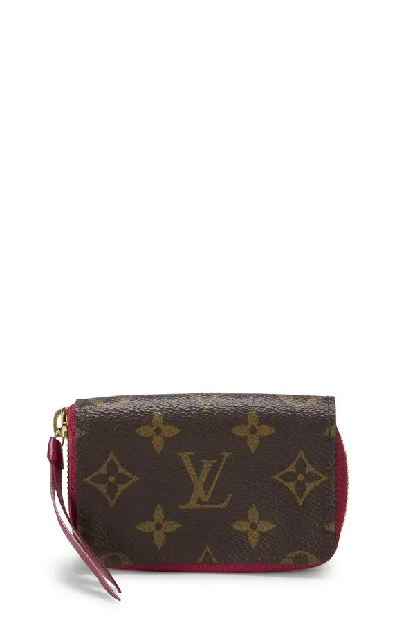 LOUIS VUITTON Monogram Canvas Zippy Multi Cartes - Purple