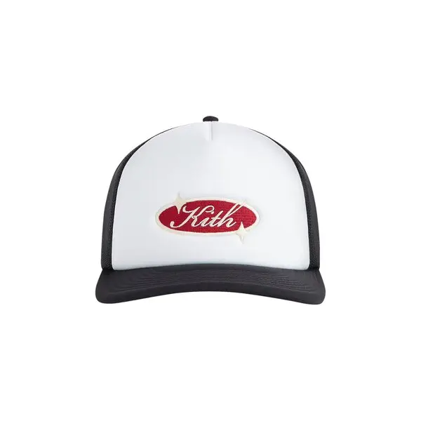 Kith Poly Foam Nolan Trucker Hat - Black