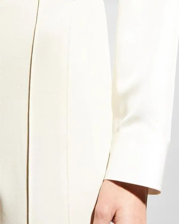 Lafayette 148 New York Gramercy Acclaimed-stretch Pants - Sand
