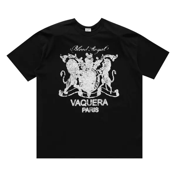 Vaquera Shoulder Pad T-shirt - Black