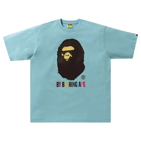 A BATHING APE Colors Relaxed Fit Tee - Blue