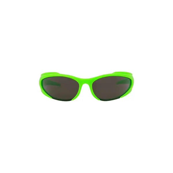 Balenciaga Reverse Xpander Rectangle Sunglasses - Green