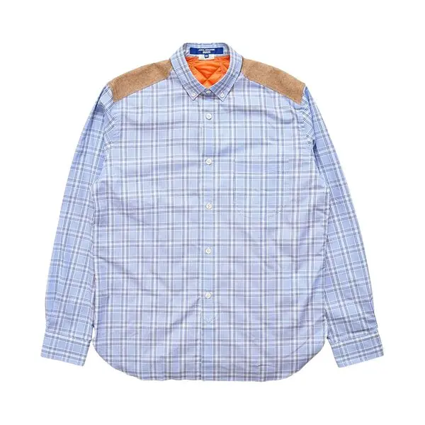 Junya Watanabe Check Shirt With Padded Back