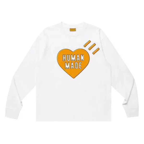 HUMAN MADE Graphic Long-sleeve T-shirt #5 - White