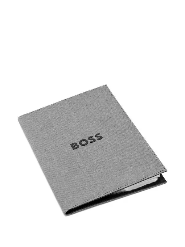 BOSS Emed-logo Notebook And Pen Set