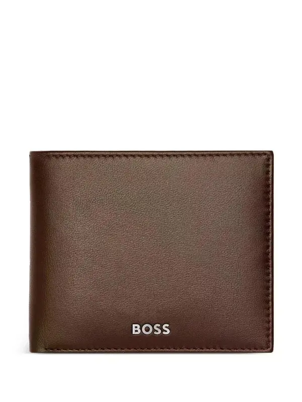 BOSS Logo-embellished Wallet And Pen Set - Black