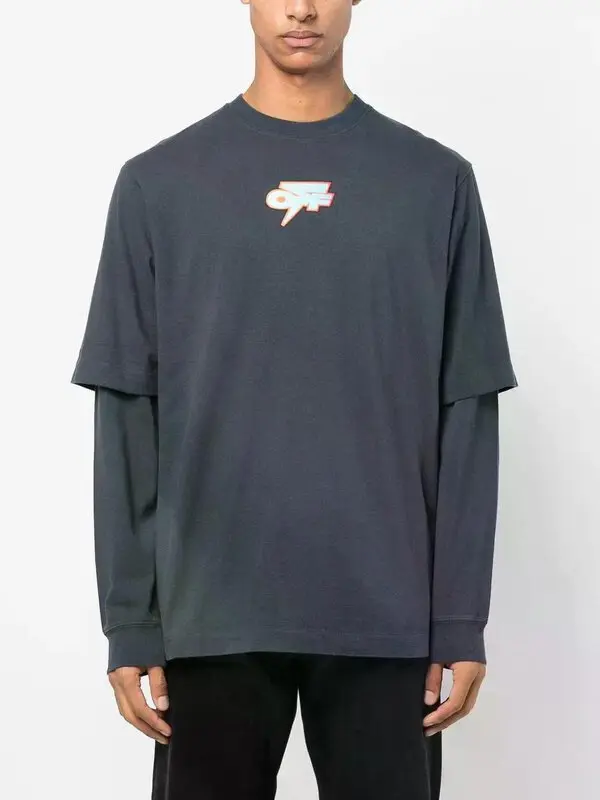Off-White Degradé Thund Skate Layered T-shirt