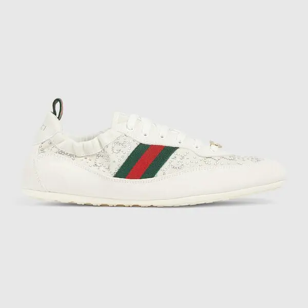 Gucci Shift Gg Crystal Sneakers