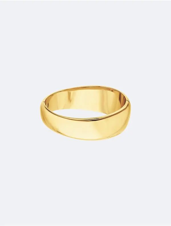 Calvin Klein Smooth Metal Bangle - Gold