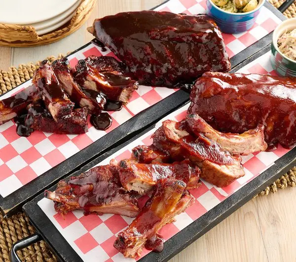 CORKY'S Bbq 6-lbs Smokey Blues Or Bourbon Honey Baby Back Ribs - One-color