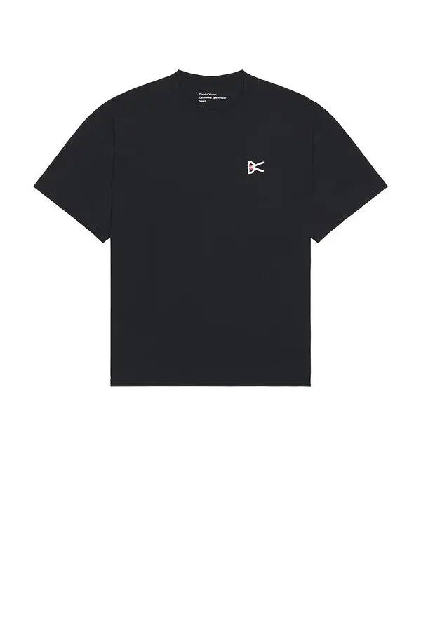 DISTRICT VISION Lightweight Short Sleeve Tee - Black