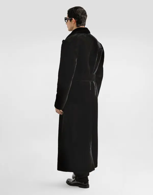Dolce & Gabbana Shearling Overcoat