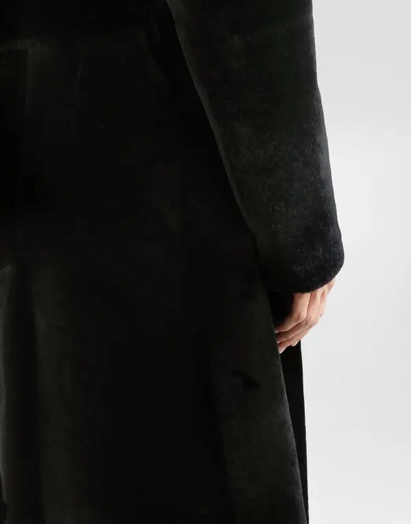 Dolce & Gabbana Shearling Overcoat