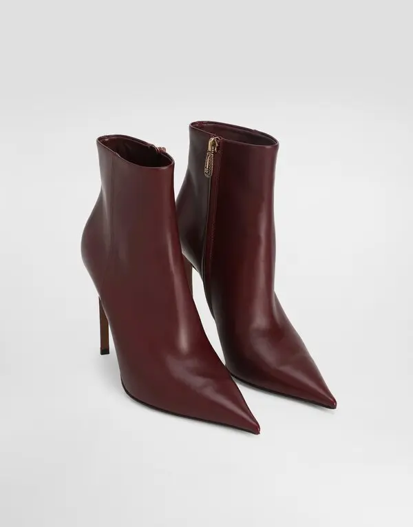 Dolce & Gabbana Devotion Calfskin Ankle Boots