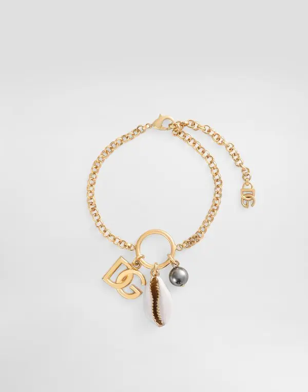 Dolce & Gabbana Dg Logo Bracelet - Gold