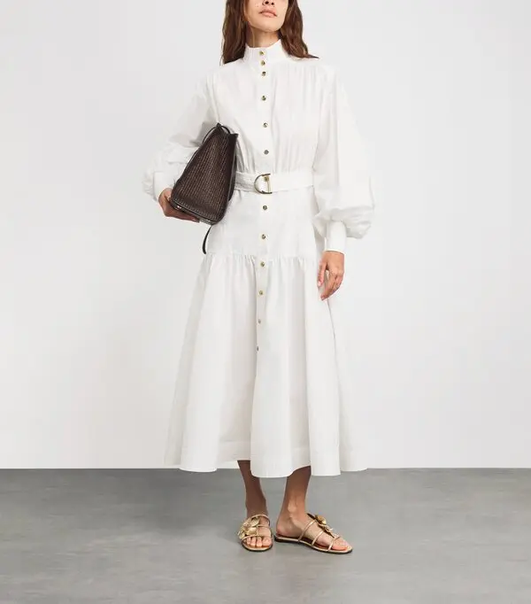 Zimmermann Utility Midi Shirtdress