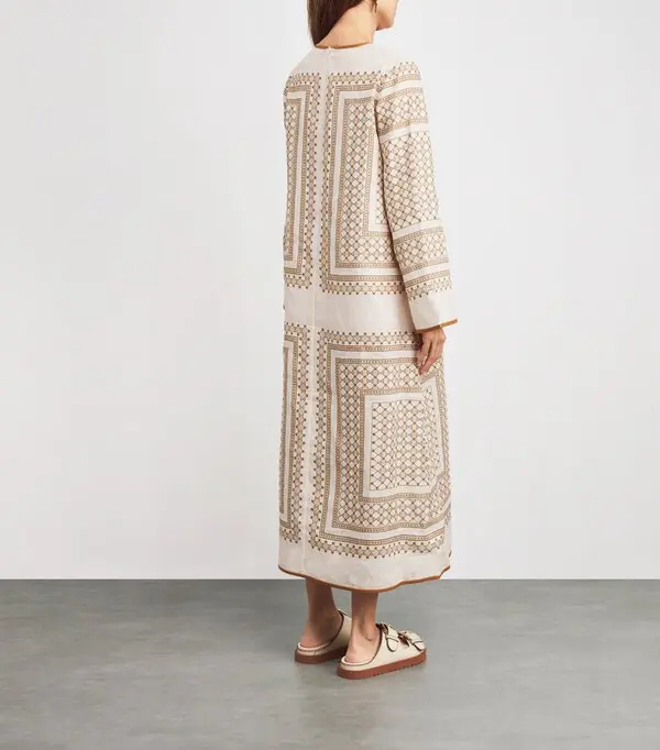 Zimmermann Linen Tunic Midi Dress