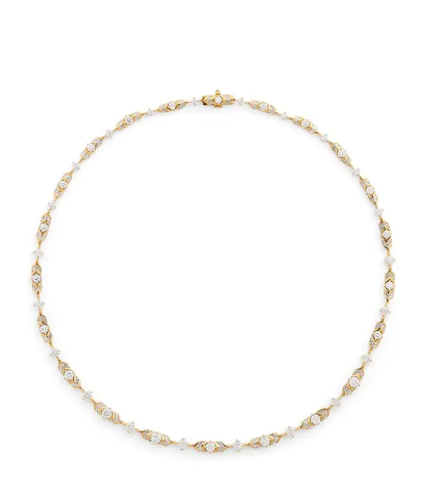 ANITA KO Dakota Diamond Necklace - Gold
