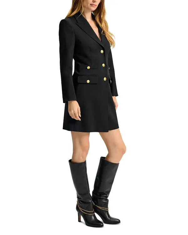 Veronica Beard Walsh Wool-blend Blazer Dress