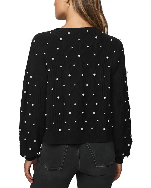 Splendid Demi Pearl Crewneck Sweater