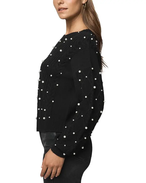 Splendid Demi Pearl Crewneck Sweater