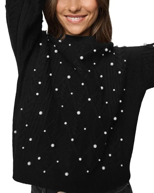 Splendid Demi Pearl Crewneck Sweater