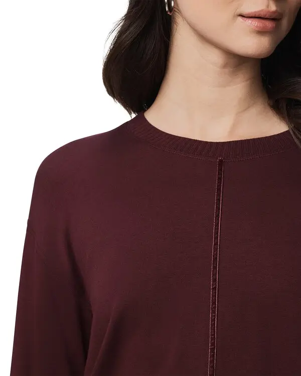 Splendid Supersoft Trim Pullover - Rosewood