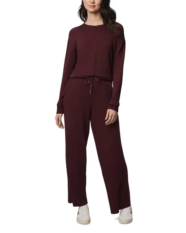 Splendid Supersoft Trim Pullover - Rosewood
