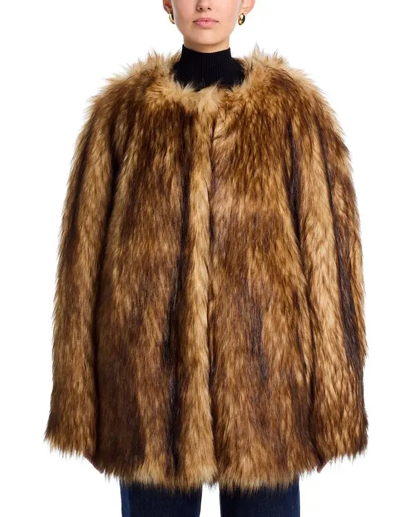 A.L.C. Bria Faux Fur Coat