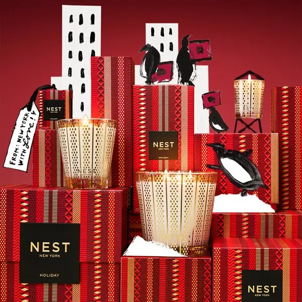 NEST NEW YORK Holiday Grand Candle 77.2 Oz