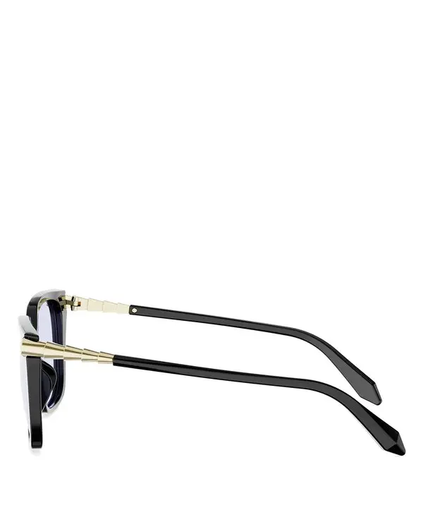 BVLGARI Serpenti Viper Square Frame Eyeglasses
