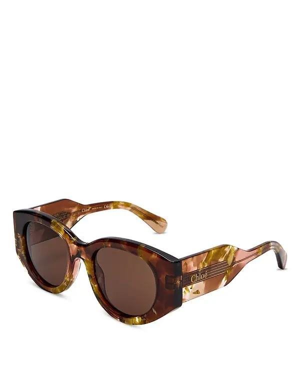 Chloe Women\'s Orange Cat Eye Sunglasses Chloe | Accessories | Chloe Womens Orange Cat Eye Sunglasses  main image 4