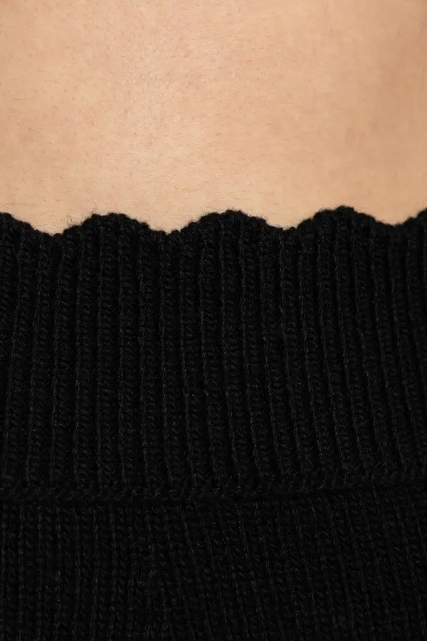Chloé Mini Wool Skirt - Black
