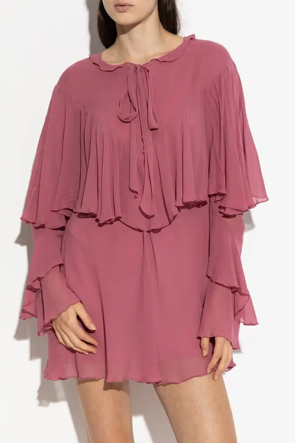 LoveShackFancy Liraine Mini Dress