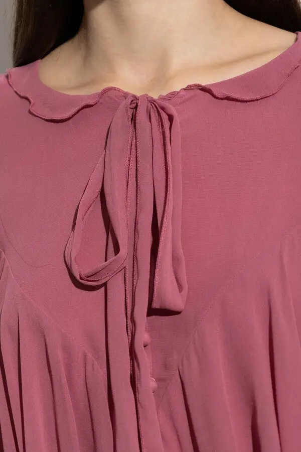 LoveShackFancy Liraine Mini Dress