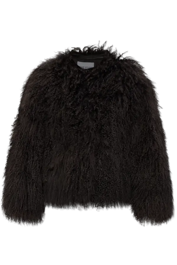 STAND STUDIO Charlotte Faux Fur Coat