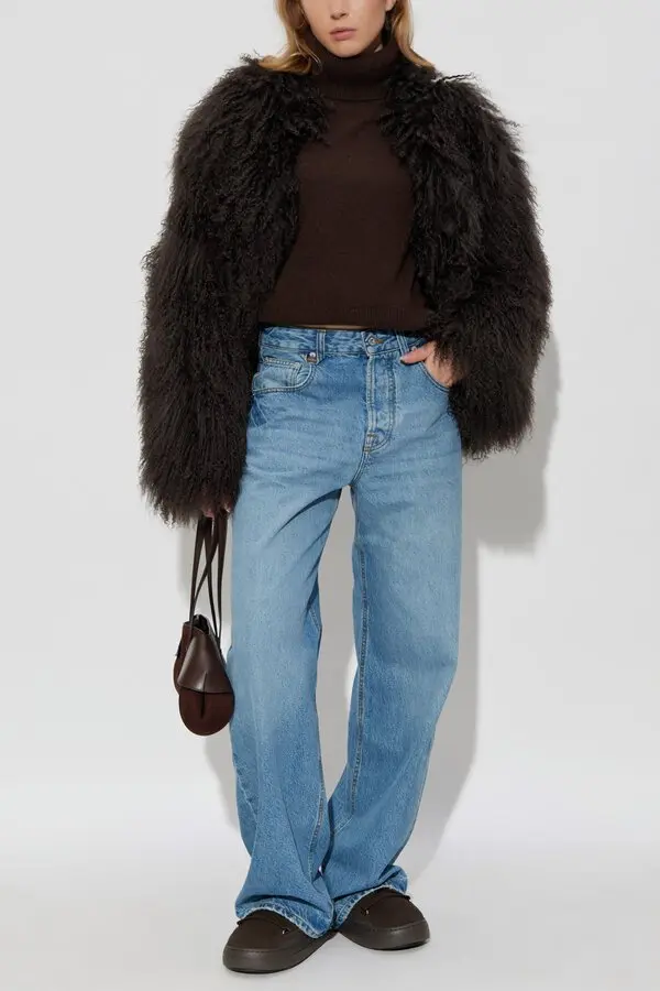 STAND STUDIO Charlotte Faux Fur Coat