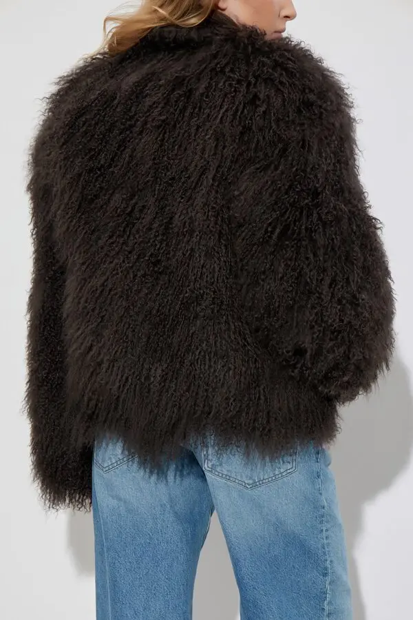 STAND STUDIO Charlotte Faux Fur Coat