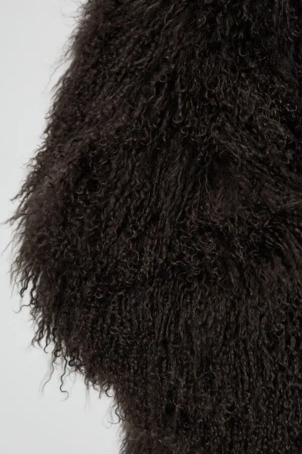 STAND STUDIO Charlotte Faux Fur Coat